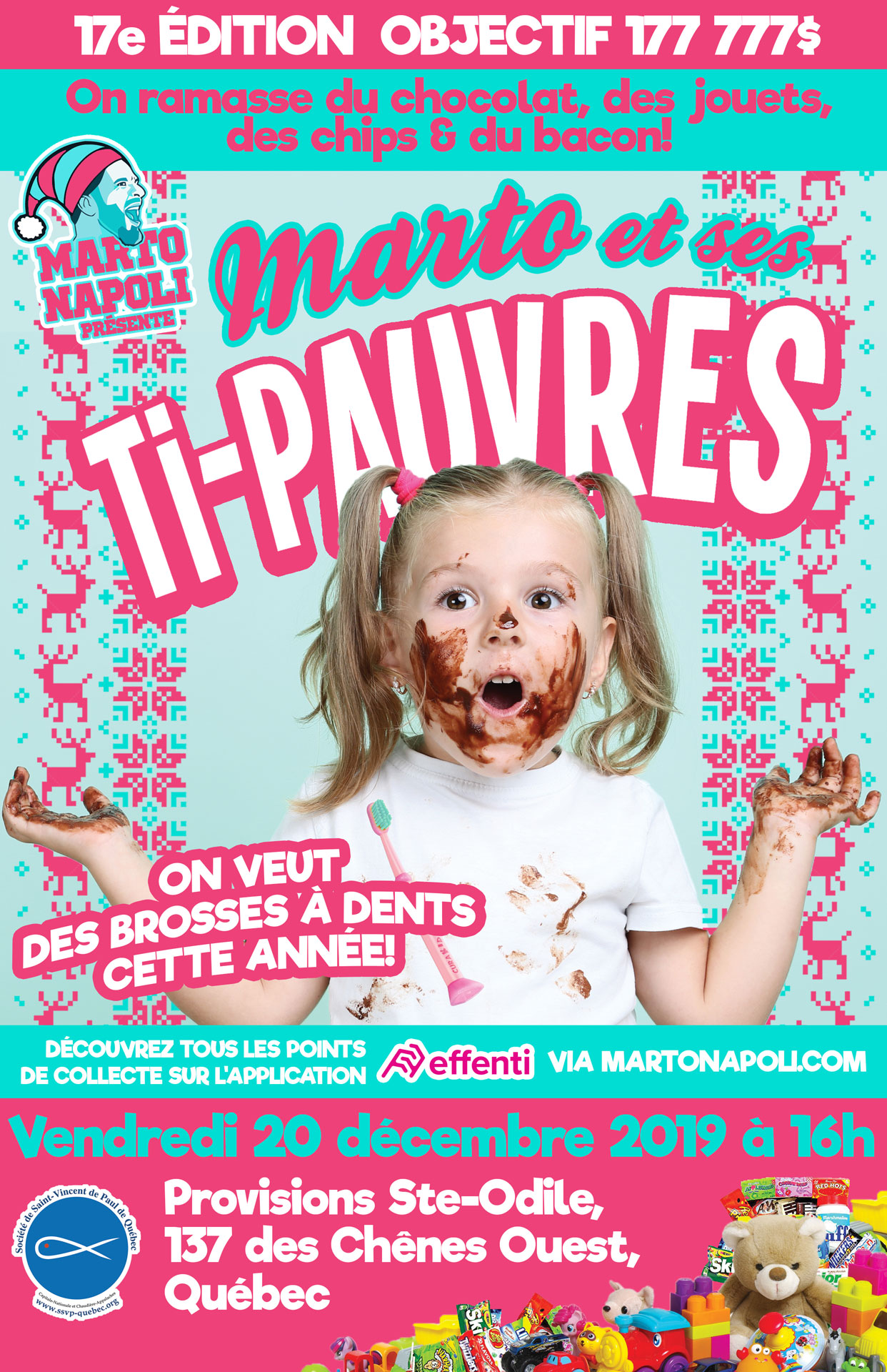 17E COLLECTE DE MARTO ET SES TI-PAUVRES | Marto