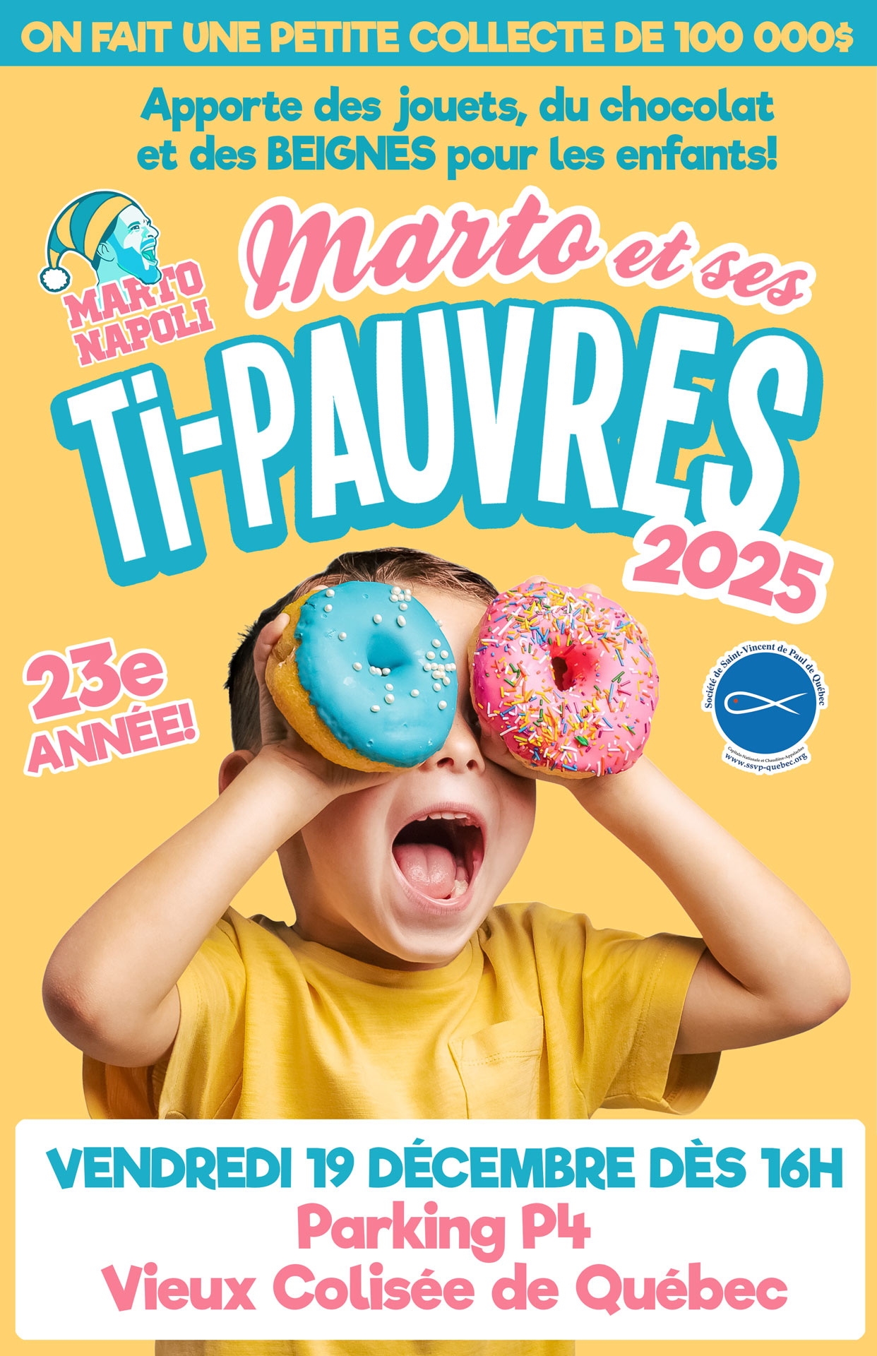 23$ pour mes ti-Pauvres! | Marto
